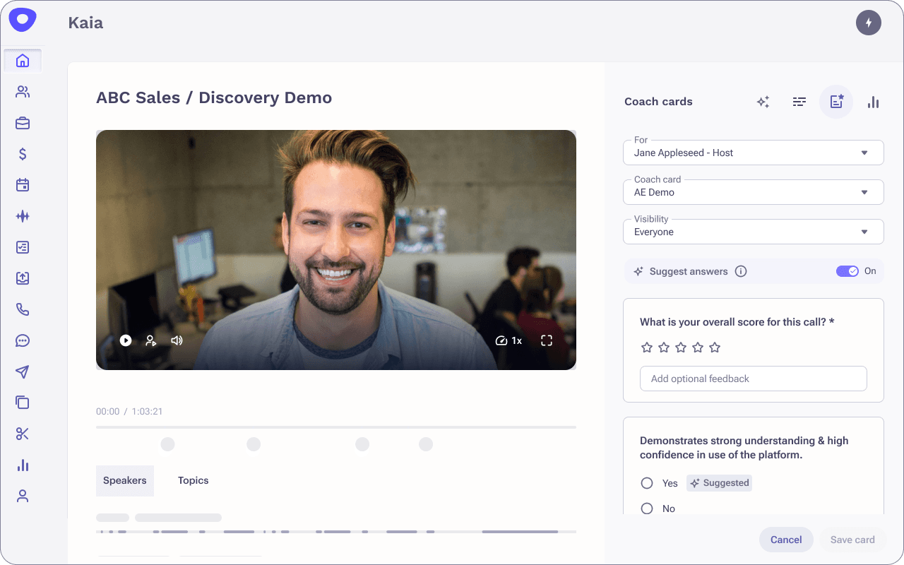 Sales Coaching Software to Coach Reps at Scale | Outreach