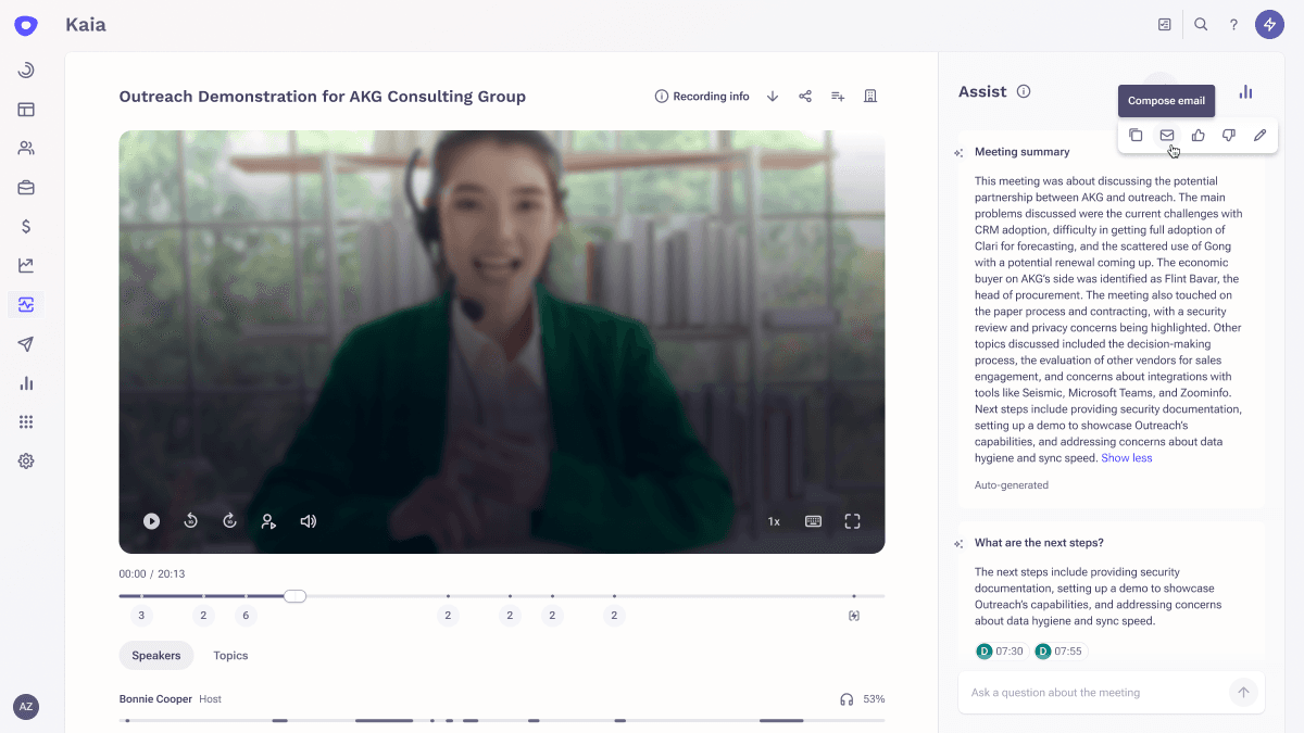 Conversation Intelligence Software for Sales Teams | Outreach
